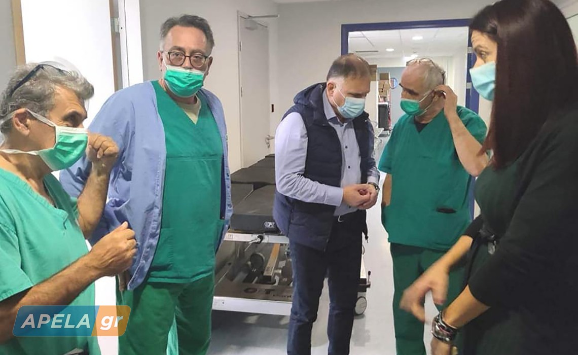 Ο Νεοκλής Κρητικός στο Νοσοκομείο Σπάρτης | ΛΑΚΩΝΙΑ | ΕΙΔΗΣΕΙΣ ...