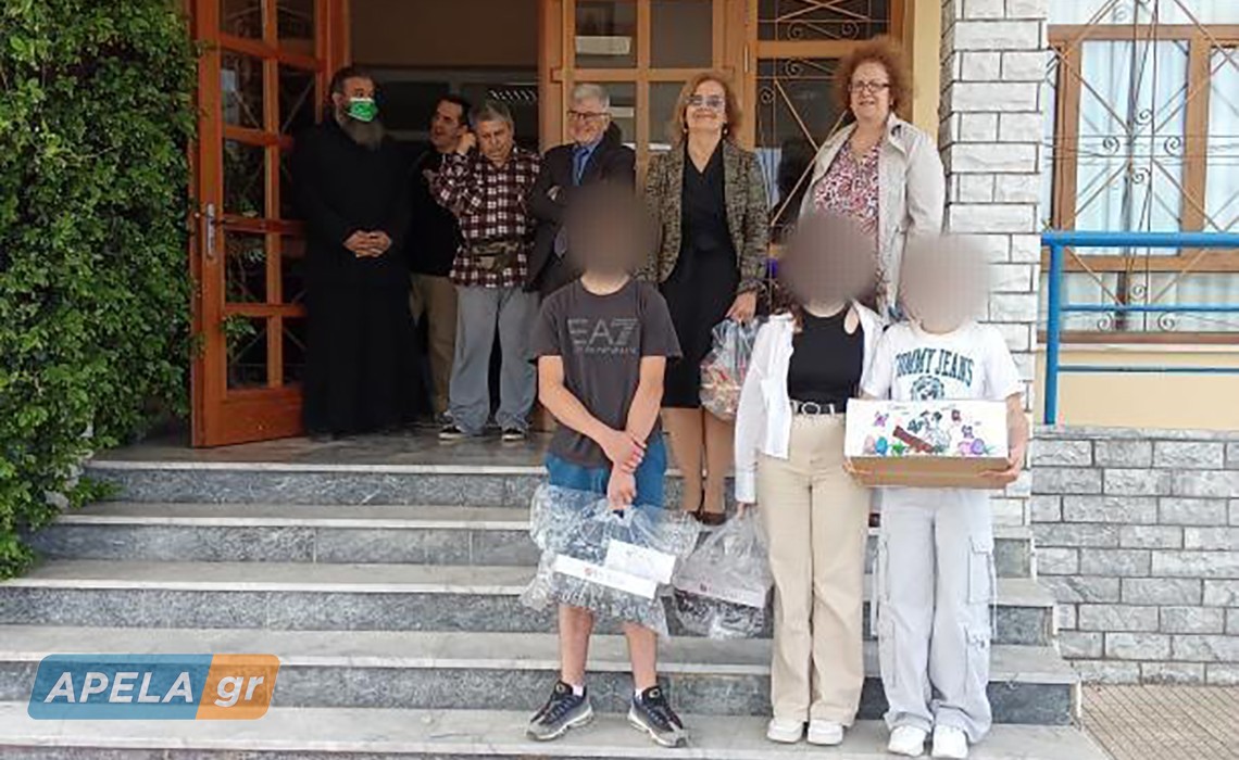 Το 4ο Γυμνάσιο Σπάρτης έδωσε χαρά στους τροφίμους του Ιδρύματος ...