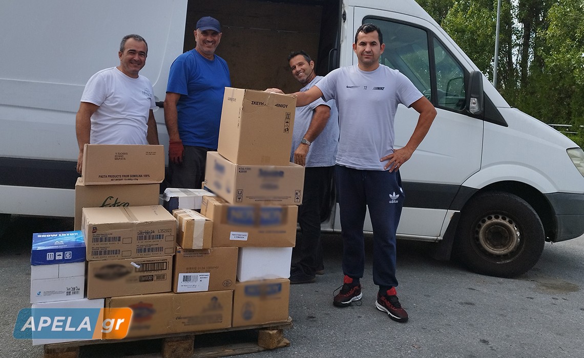 Οι αστυνόμοι της Λακωνίας στέλνουν είδη πρώτης ανάγκης στους ...