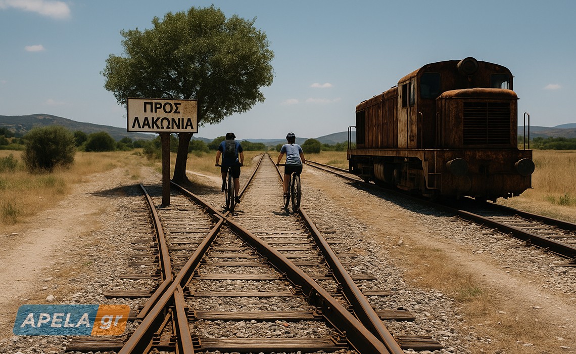 Το τρένο που δεν είδε ποτέ η Λακωνία, γίνεται ποδήλατο... | ΛΑΚΩΝΙΑ ...