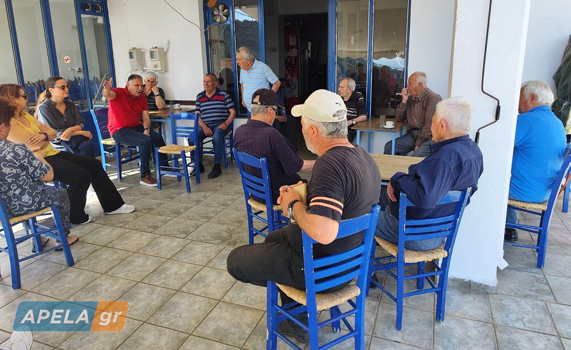 Συνεχίζει απτόητος ο Νεοκλής Κρητικός να περιοδεύει «Το μήνυμά μας θα ...