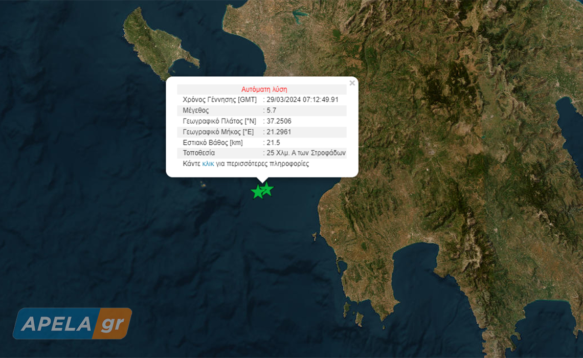 Ταρακουνήθηκε η Σπάρτη και η Λακωνία από το σεισμό στο Ιόνιο | ΛΑΚΩΝΙΑ ...